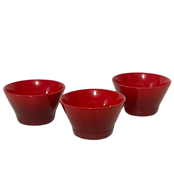 Le Creuset | Dining | Le Creuset Bowl Neoball M Cherry Red Rice Bowl ...
